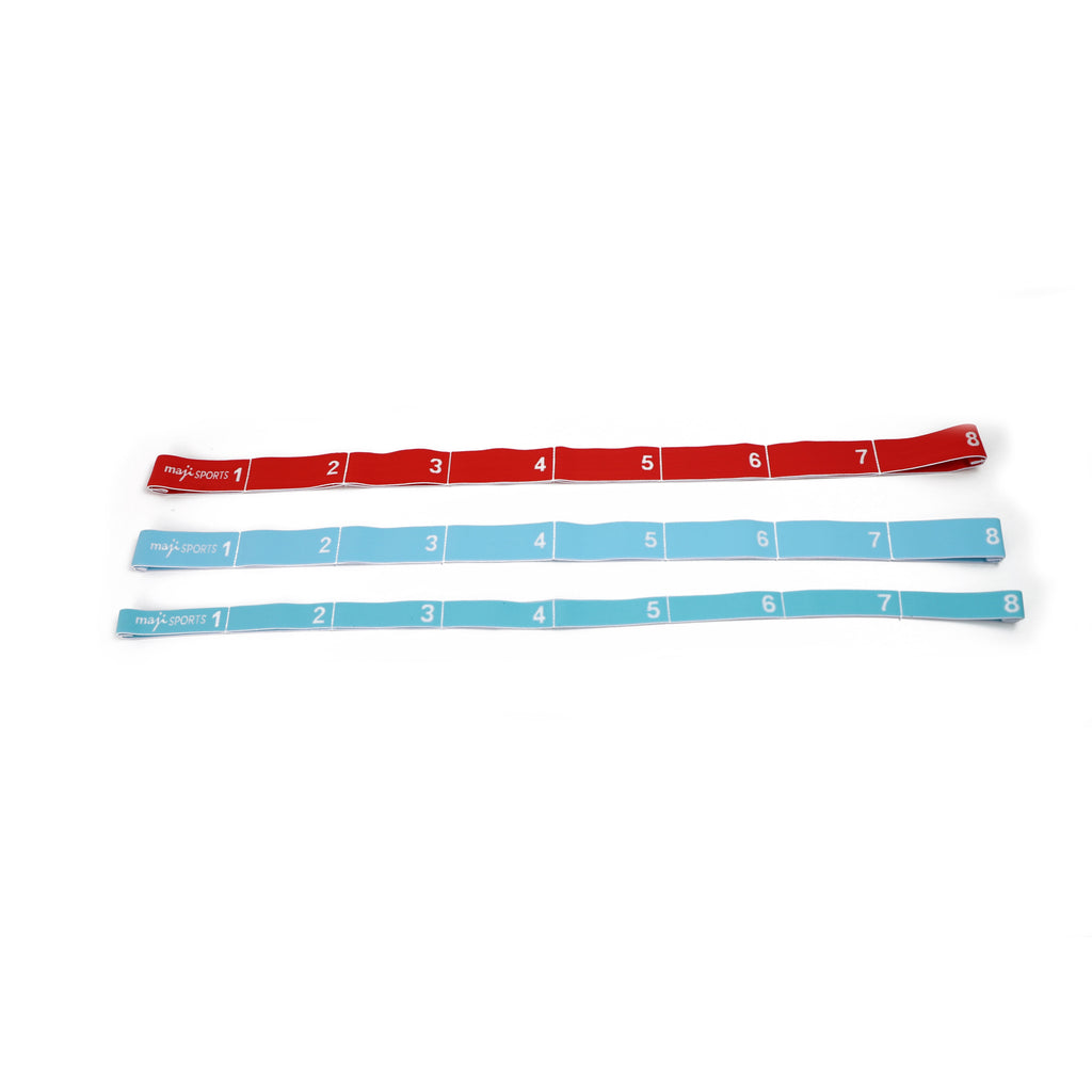 Elastic Yoga Straps - Set Of Three | Yoga Strap Stretch Straps | Maji ...